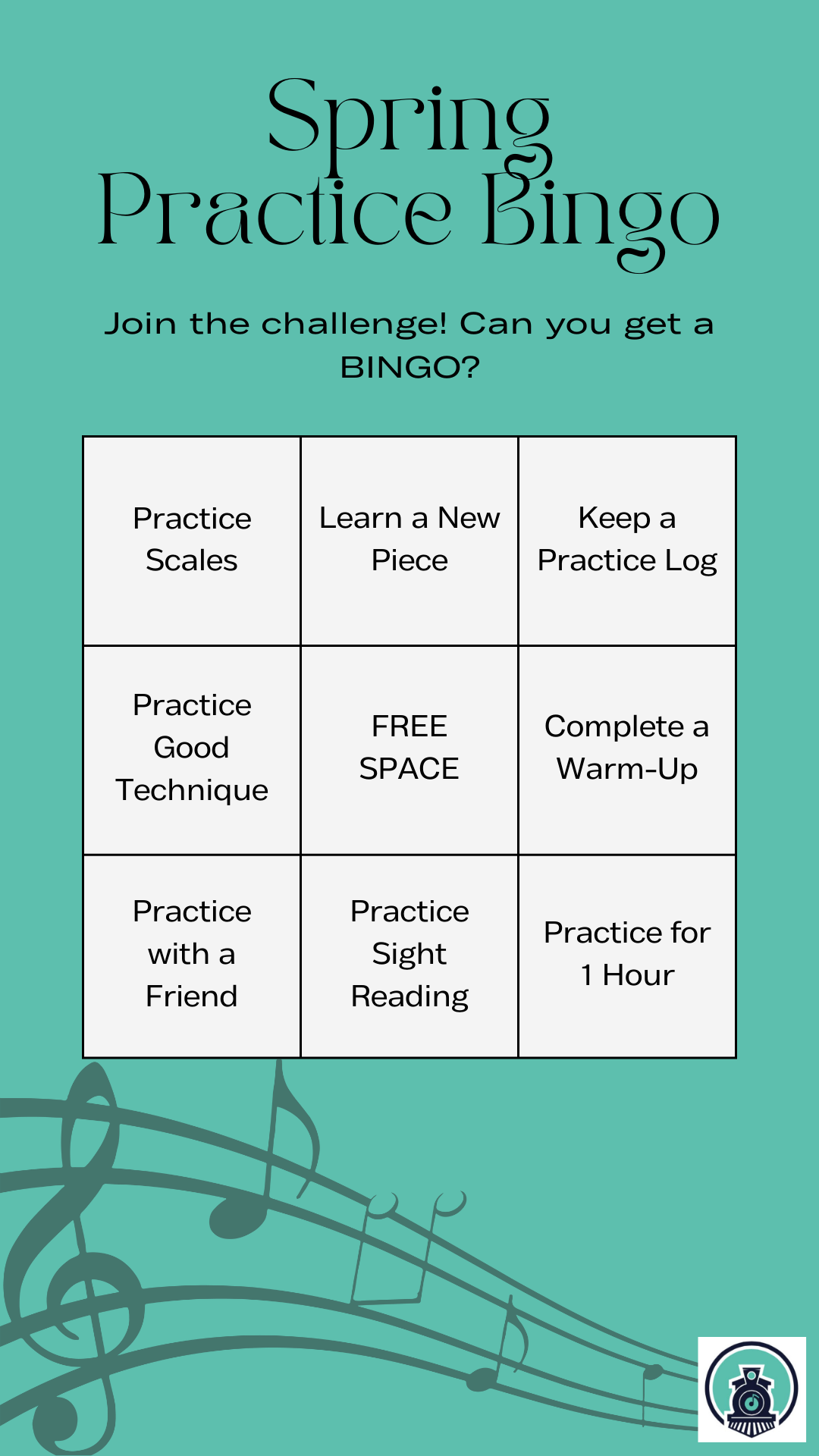 MLE Releases "Spring Bingo" For All Students - Music Lessons Express